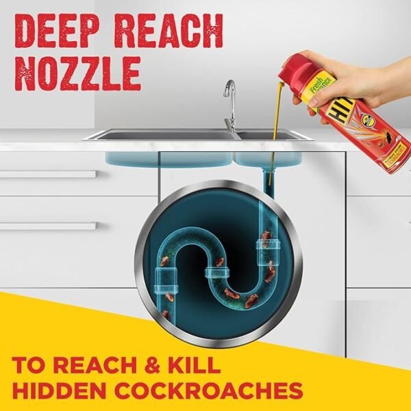 HIT Crawling Insect Killer Cockroach Killer Spray | Instant Kill | Deep ...